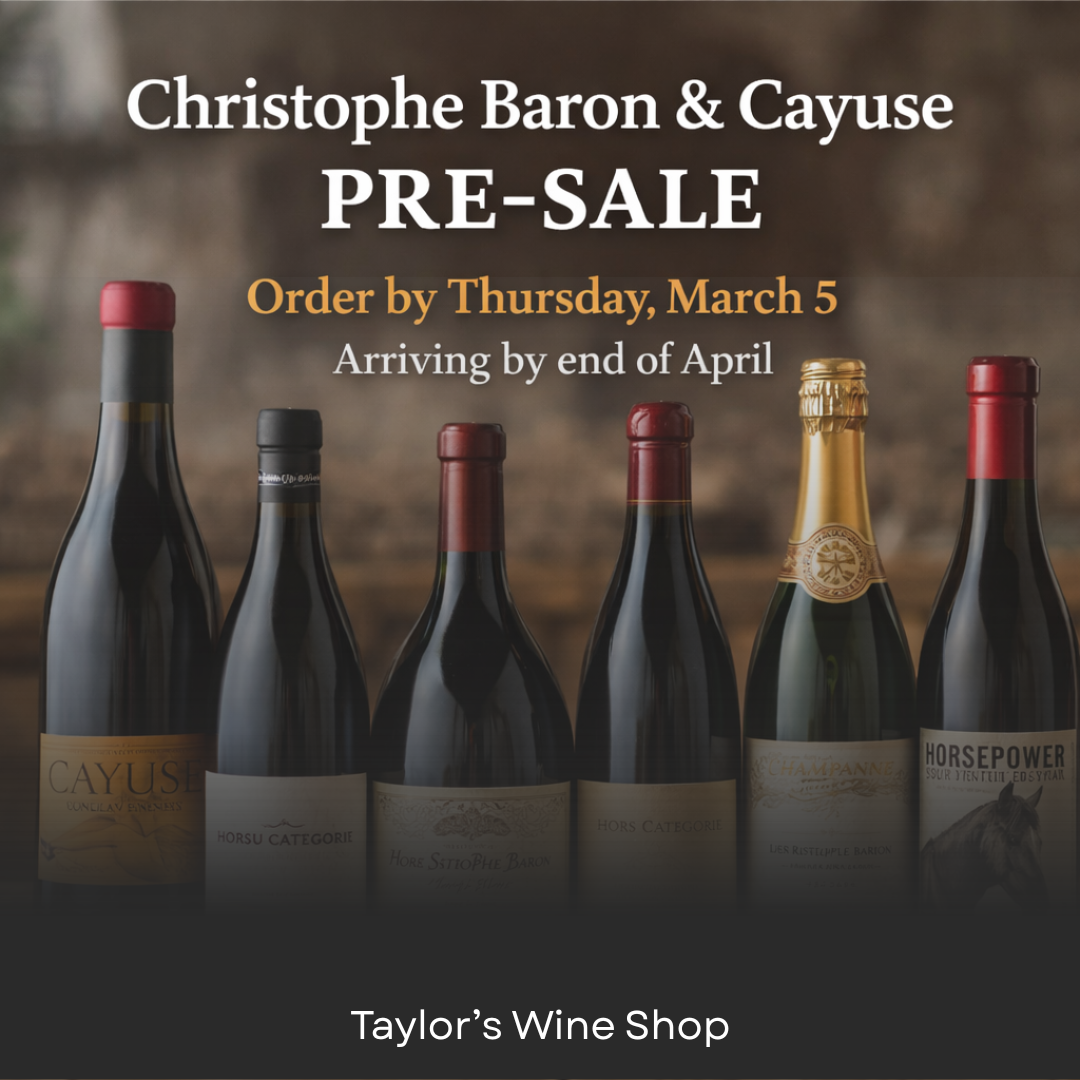 Cayuse Pre-Sale – Taylor's Wine Shop