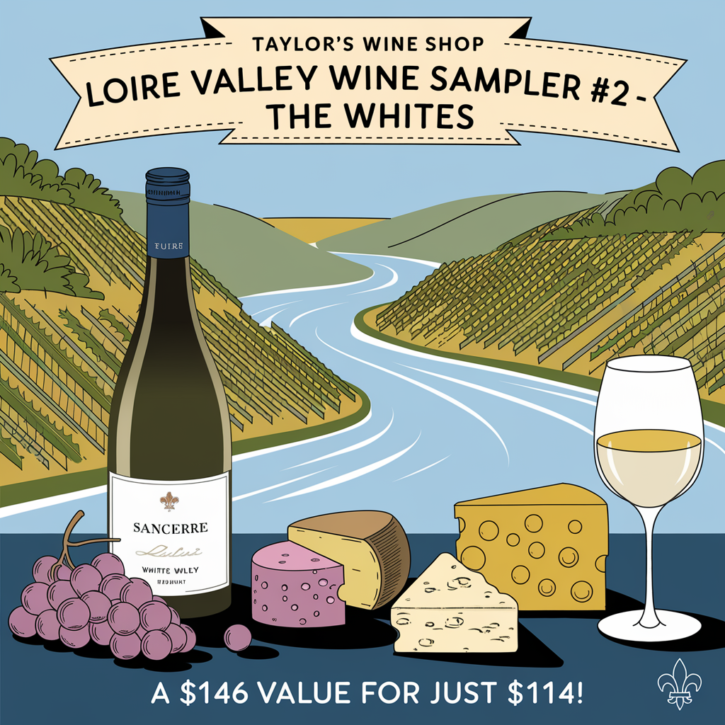 Loire Valley Wine Month Sampler #2 - The Whites – Taylor's Wine Shop