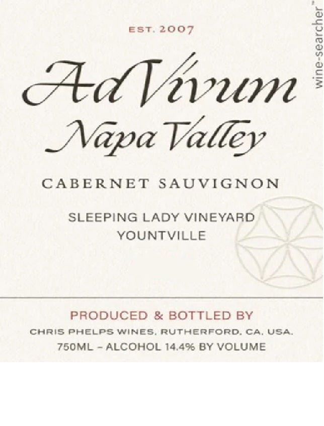 Ad Vivum 2018 Napa Valley Cabernet Sauvignon – Taylor's Wine Shop